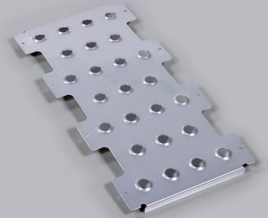 Kävelysilta RESPO 265X550mm tuplarunkoväli 210mm sinkitty - Teohydrauli